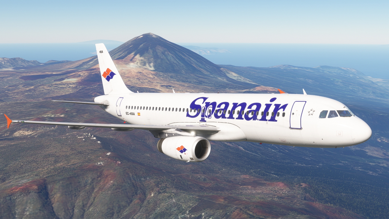 Spanair (circa 2001) EC-HXA for Microsoft Flight Simulator | MSFS