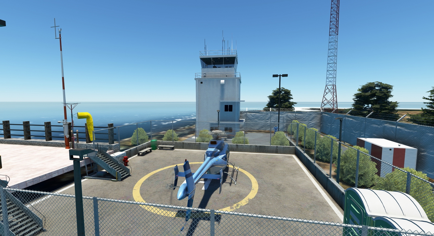 SPECTRE Underwater Base Helipad のために Microsoft Flight Simulator | MSFS