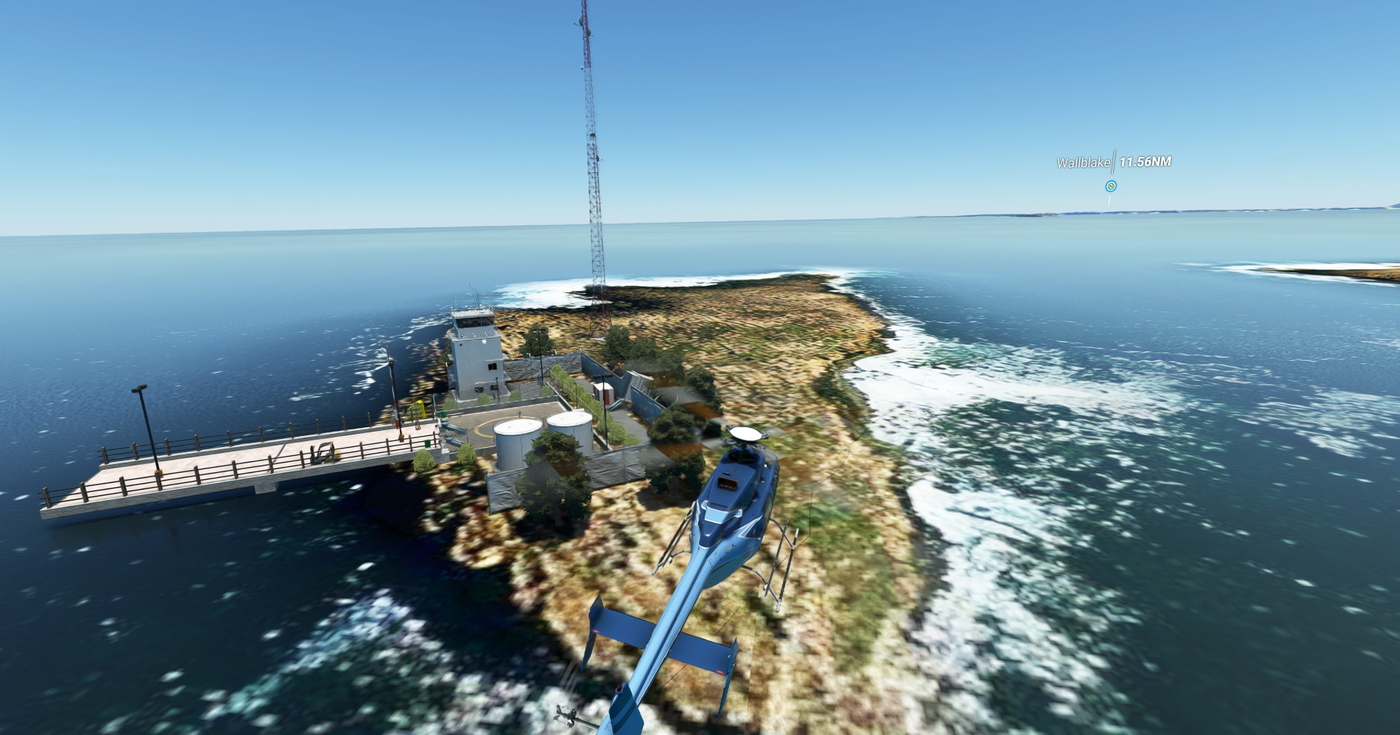 SPECTRE Underwater Base Helipad 对于 Microsoft Flight Simulator | MSFS