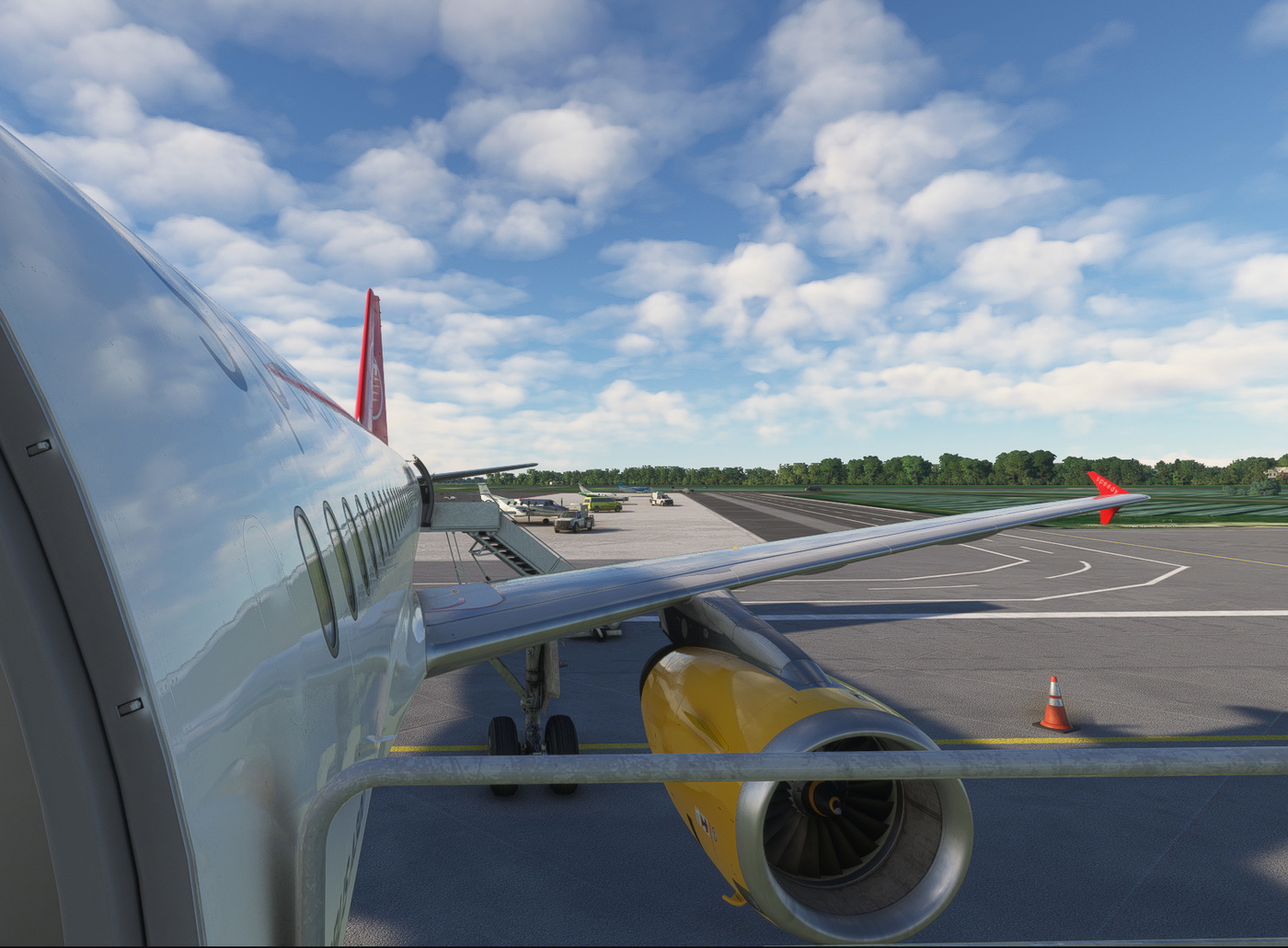 Speedy Airlines Fenix A320 IAE | G-SPDY (Yellow engines) | 4K for ...
