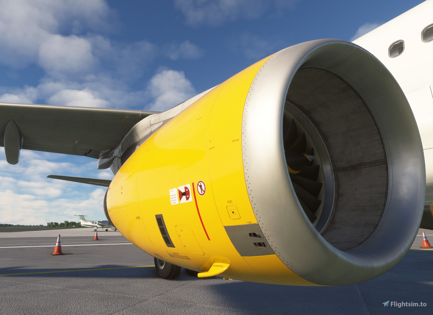 Speedy Airlines Fenix A320 IAE | G-SPDY (Yellow engines) | 4K for ...