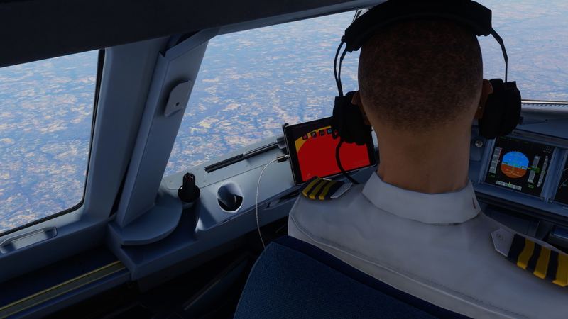 EFB Wallpapers for Fenix Simulations A320 on Microsoft Flight Simulator