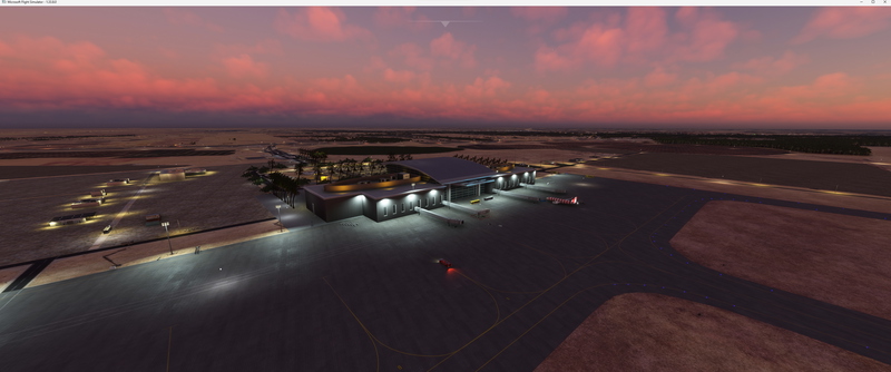 Sphinx International Airport Egypt HESX / SPX for Microsoft Flight ...
