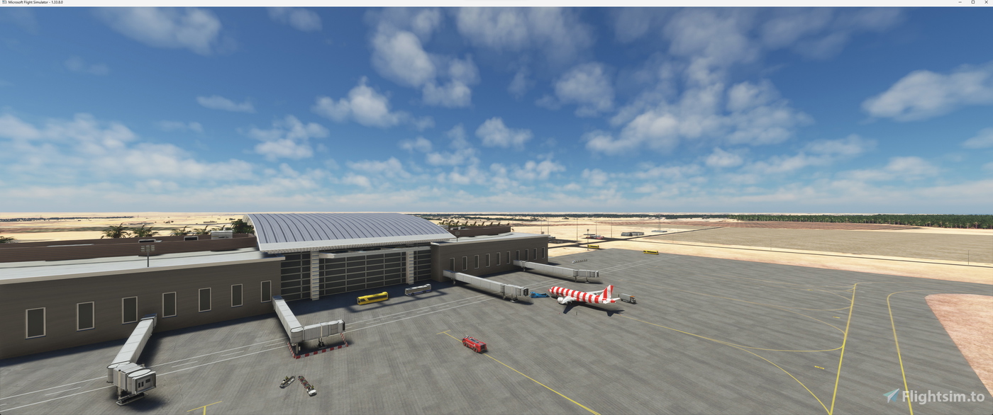 Sphinx International Airport Egypt HESX / SPX for Microsoft Flight ...