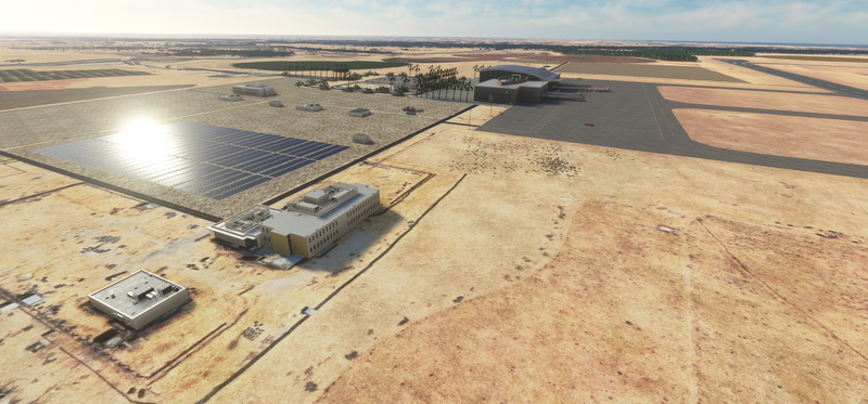 Sphinx International Airport Egypt HESX / SPX for Microsoft Flight ...