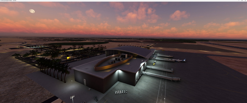 Sphinx International Airport Egypt HESX / SPX for Microsoft Flight ...