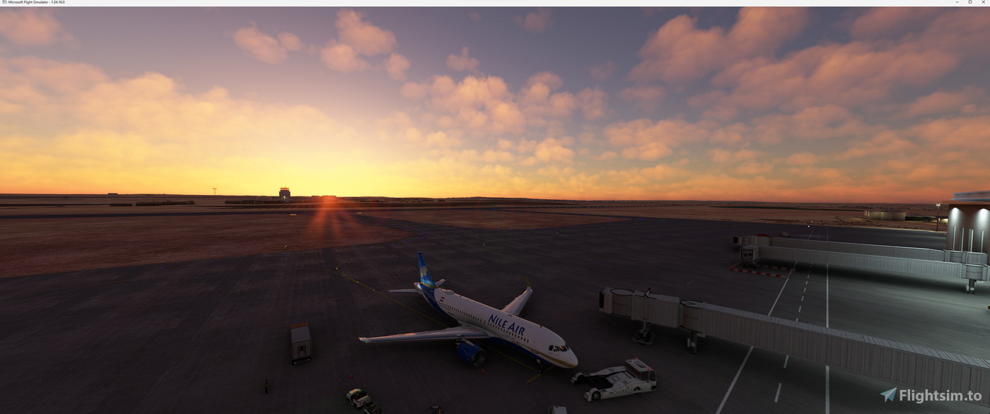 Sphinx International Airport Egypt HESX / SPX for Microsoft Flight ...