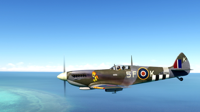 Spifires Spitfire Flying Iron for Microsoft Flight Simulator | MSFS