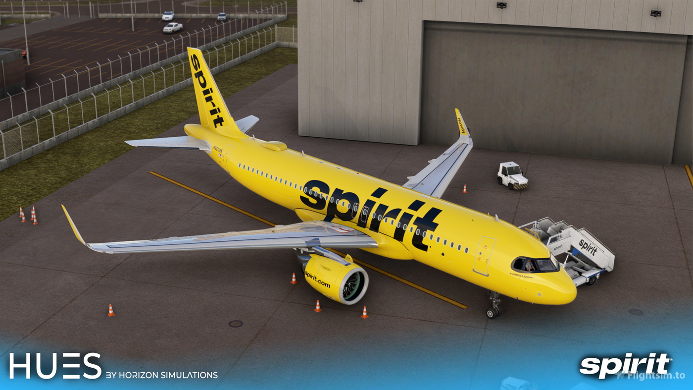 Spirit Airlines Livery Pack - FBW A32NX (8K & 4K) for Microsoft Flight ...