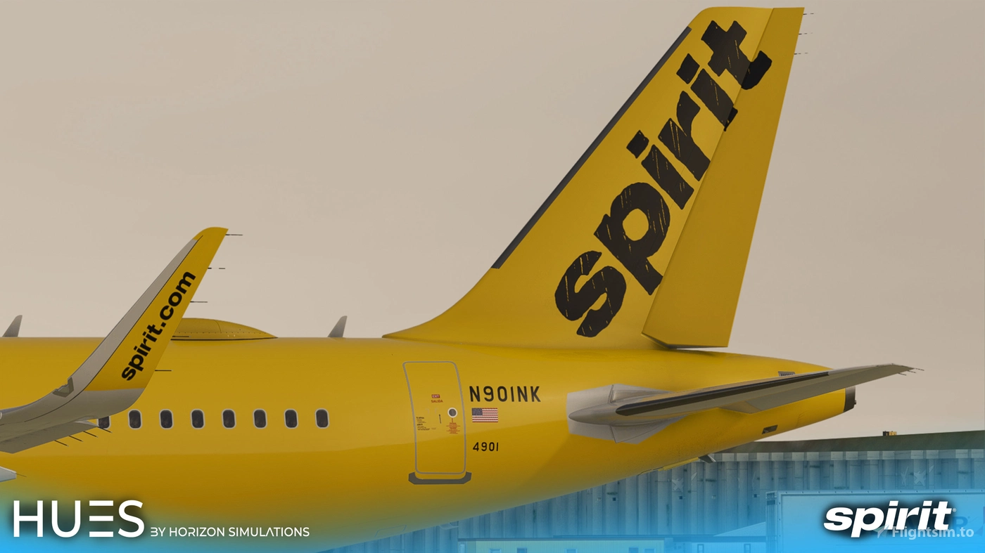 Spirit Airlines Livery Pack - FBW A32NX (8K & 4K) for Microsoft Flight ...
