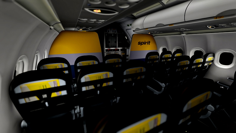 Spirit Airlines | Pack | w/Cabin | Fenix A320 V2 (8K + 4K) for ...
