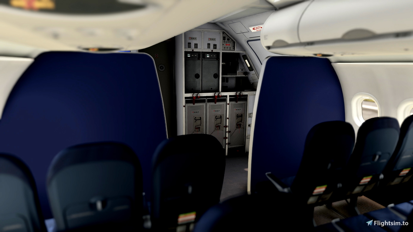 Spirit Airlines 'Skittles' Pack | w/Cabin | Fenix A320 for Microsoft ...