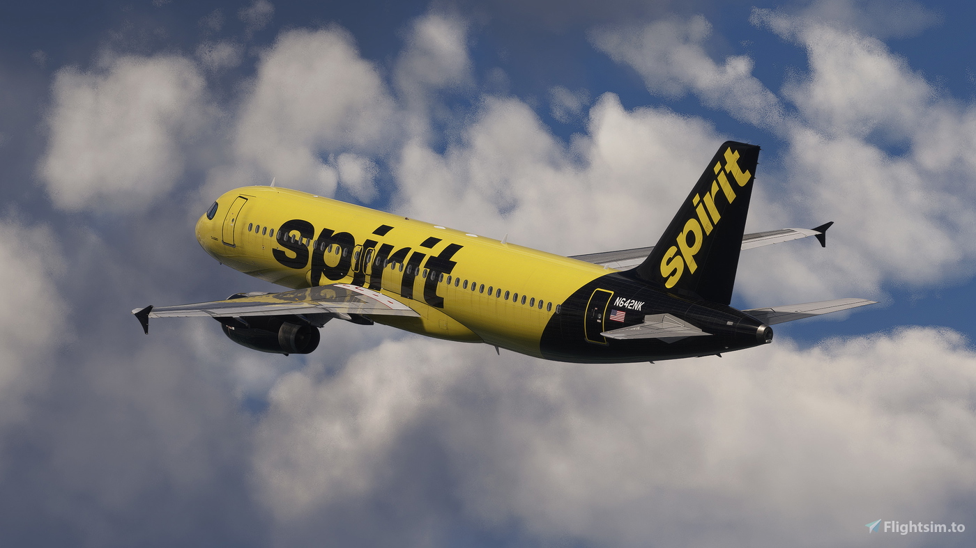 Spirit (Fictional, "Black Tail") - Fenix A320 (V2) (IAE) for Microsoft ...