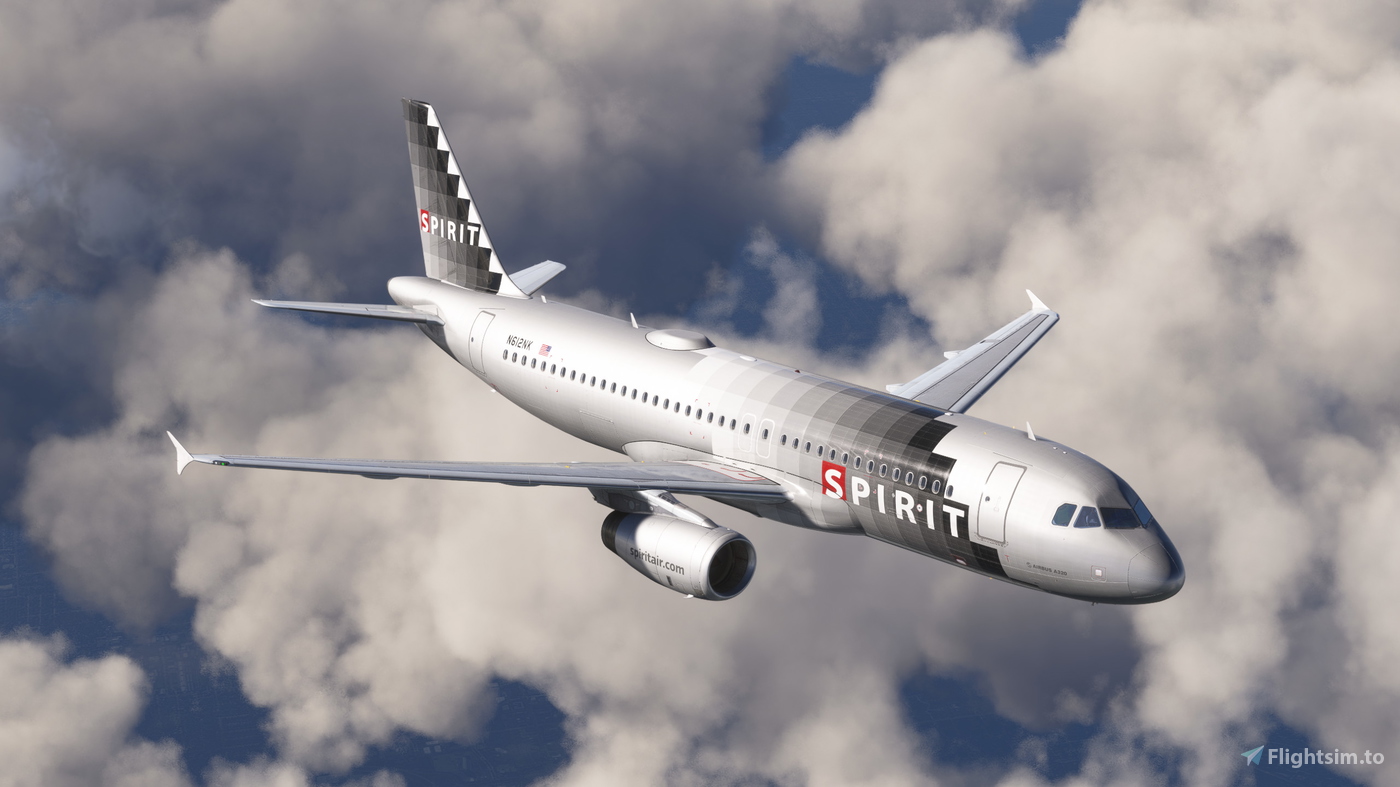 Spirit (Silver Pixels) - Fenix A320 IAE (V2) for Microsoft Flight ...