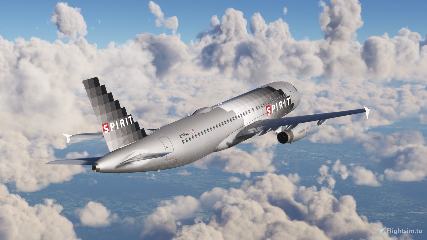Spirit (Silver Pixels) - Fenix A320 IAE (V2) for Microsoft Flight ...