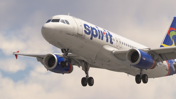 Spirit - "Silver Checkers" [8K] - Fenix A320 for Microsoft Flight ...