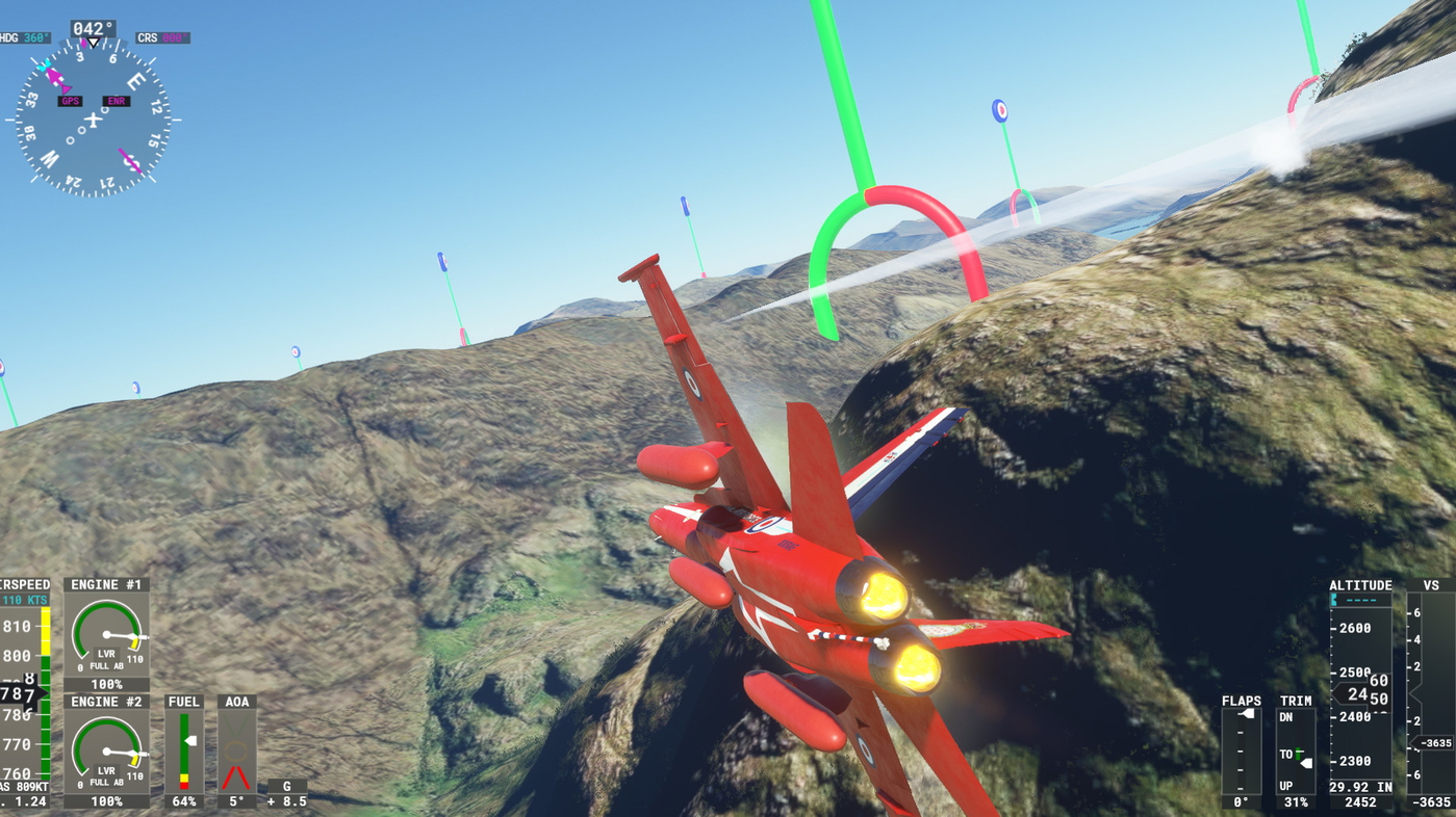 SportsFlight D2 Scotland Oban>Inverness Air Race for Microsoft Flight ...