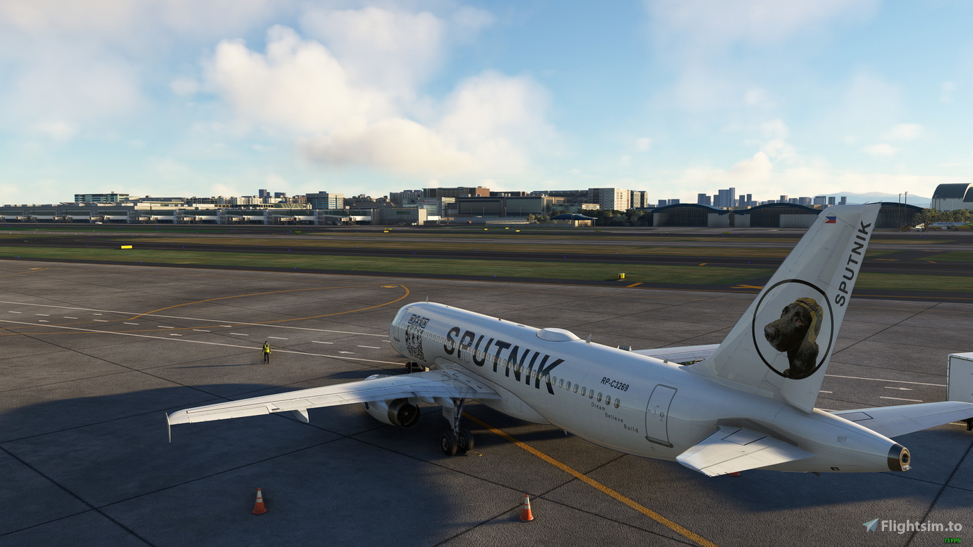 Sputnik Aviation 40k livery (Fenix A320 v2 Block2) for Microsoft Flight ...