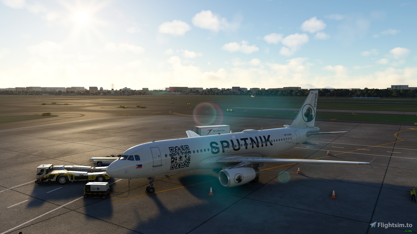 Sputnik Aviation 40k livery (Fenix A320 v2 Block2) for Microsoft Flight ...