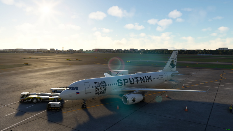 Sputnik Aviation 40k livery (Fenix A320 v2 Block2) for Microsoft Flight ...