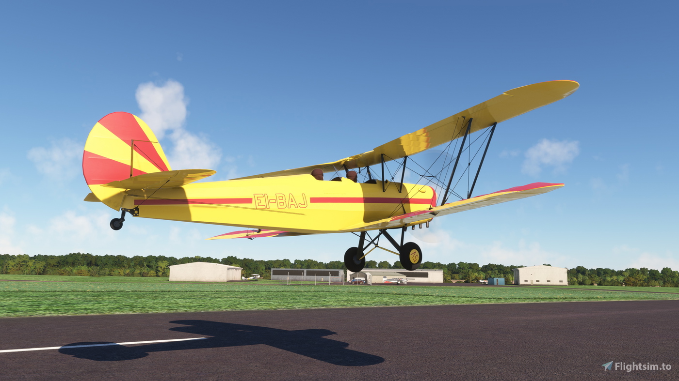 Stampe SV.4 EI-BAJ for Microsoft Flight Simulator | MSFS