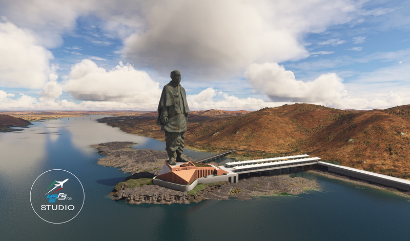 Statue Of Unity - India - Msfsitastudio for Microsoft Flight Simulator ...
