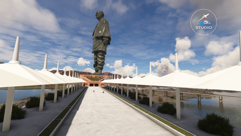 Statue Of Unity - India - Msfsitastudio for Microsoft Flight Simulator ...