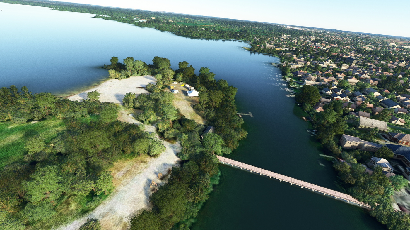 Steinhuder Meer with Boats (and "Festung Wilhelmstein") for Microsoft ...