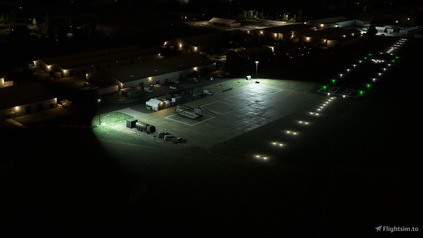 Stirling Lines Barracks for Microsoft Flight Simulator | MSFS