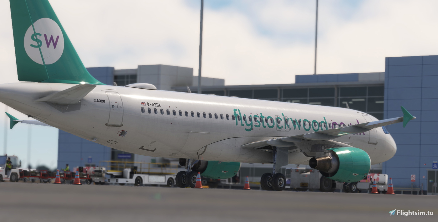 Stockwood Air - Airbus A320-200 CFM - G-OZBK for Microsoft Flight ...