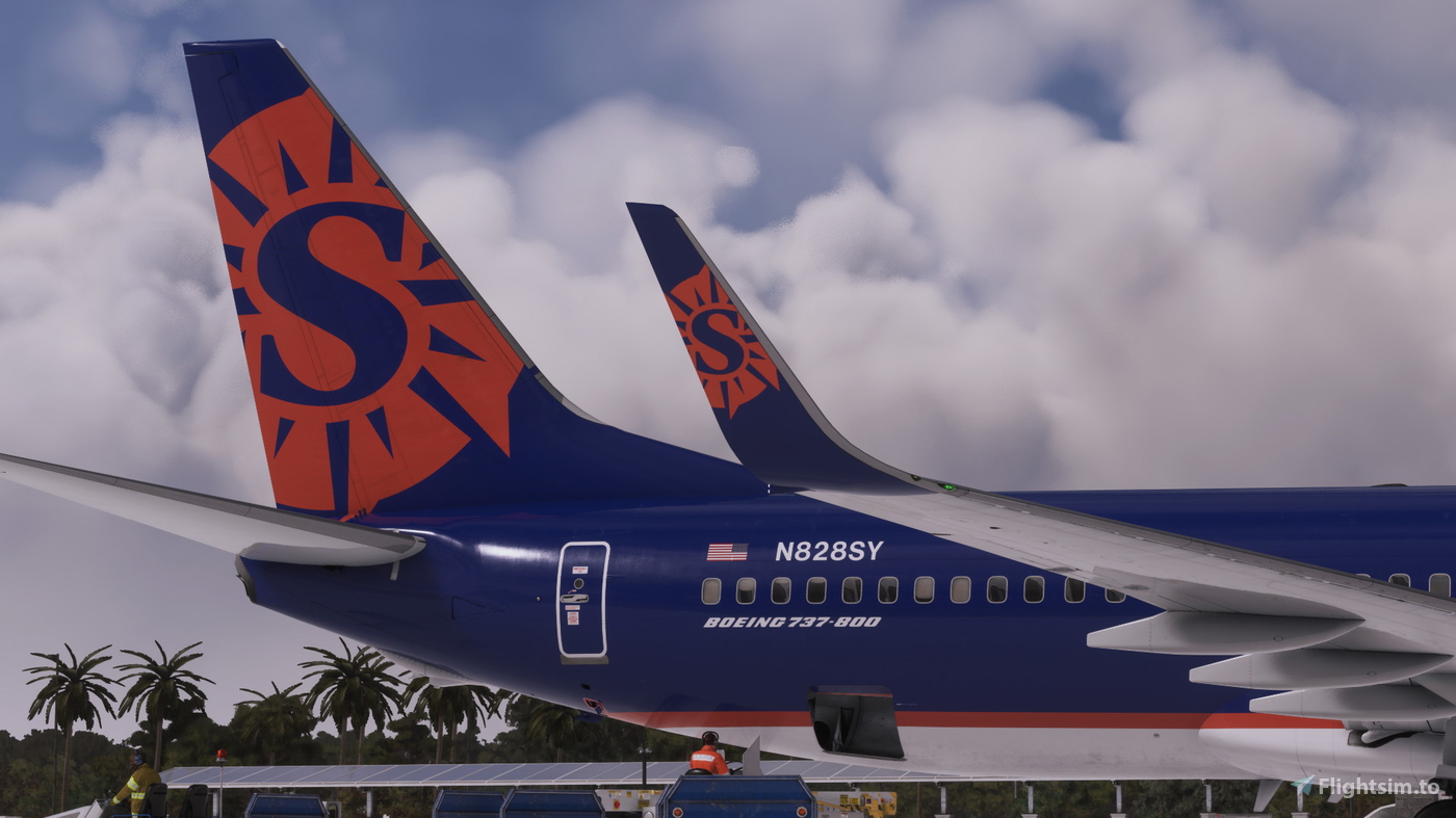 Sun Country (N828SY) - PMDG 737-800 for Microsoft Flight Simulator | MSFS