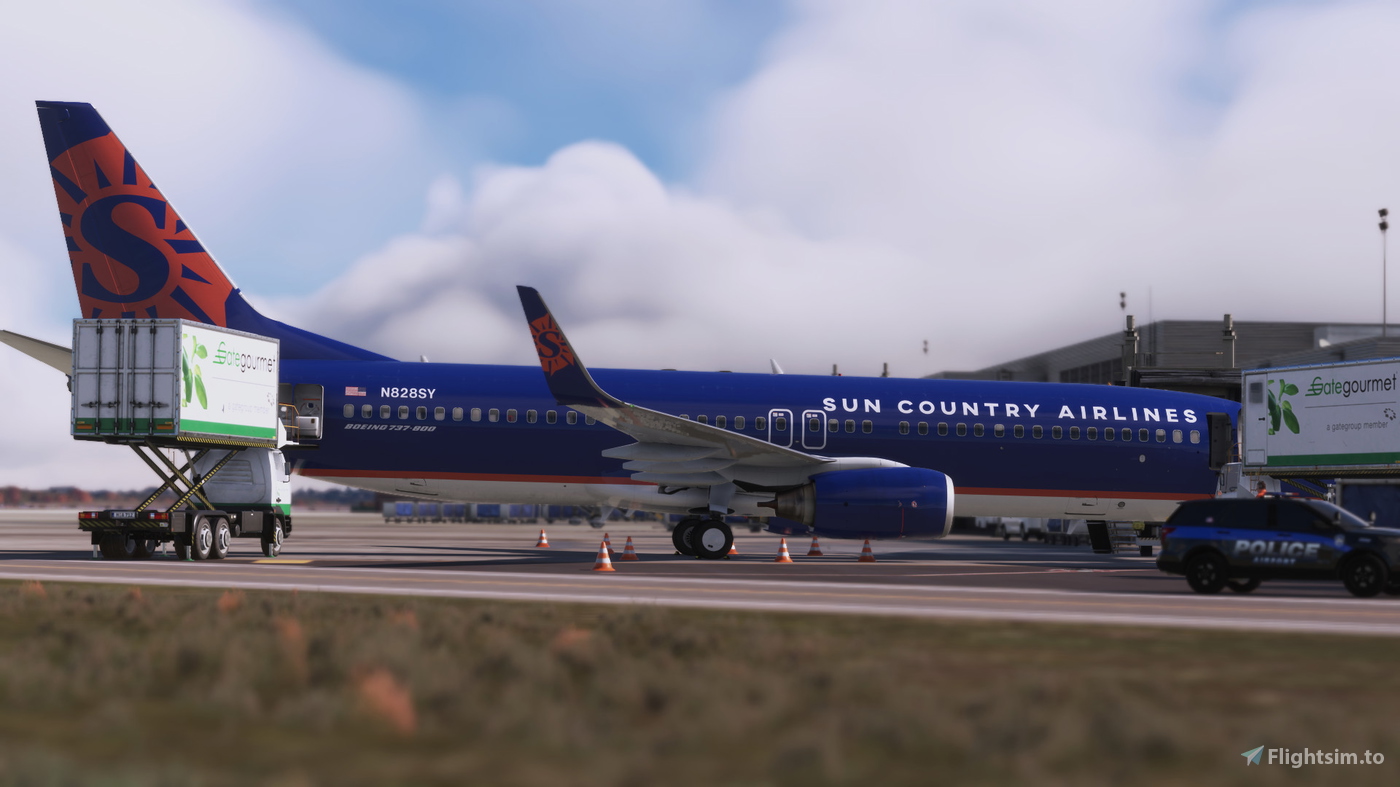 Sun Country (N828SY) - PMDG 737-800 for Microsoft Flight Simulator | MSFS