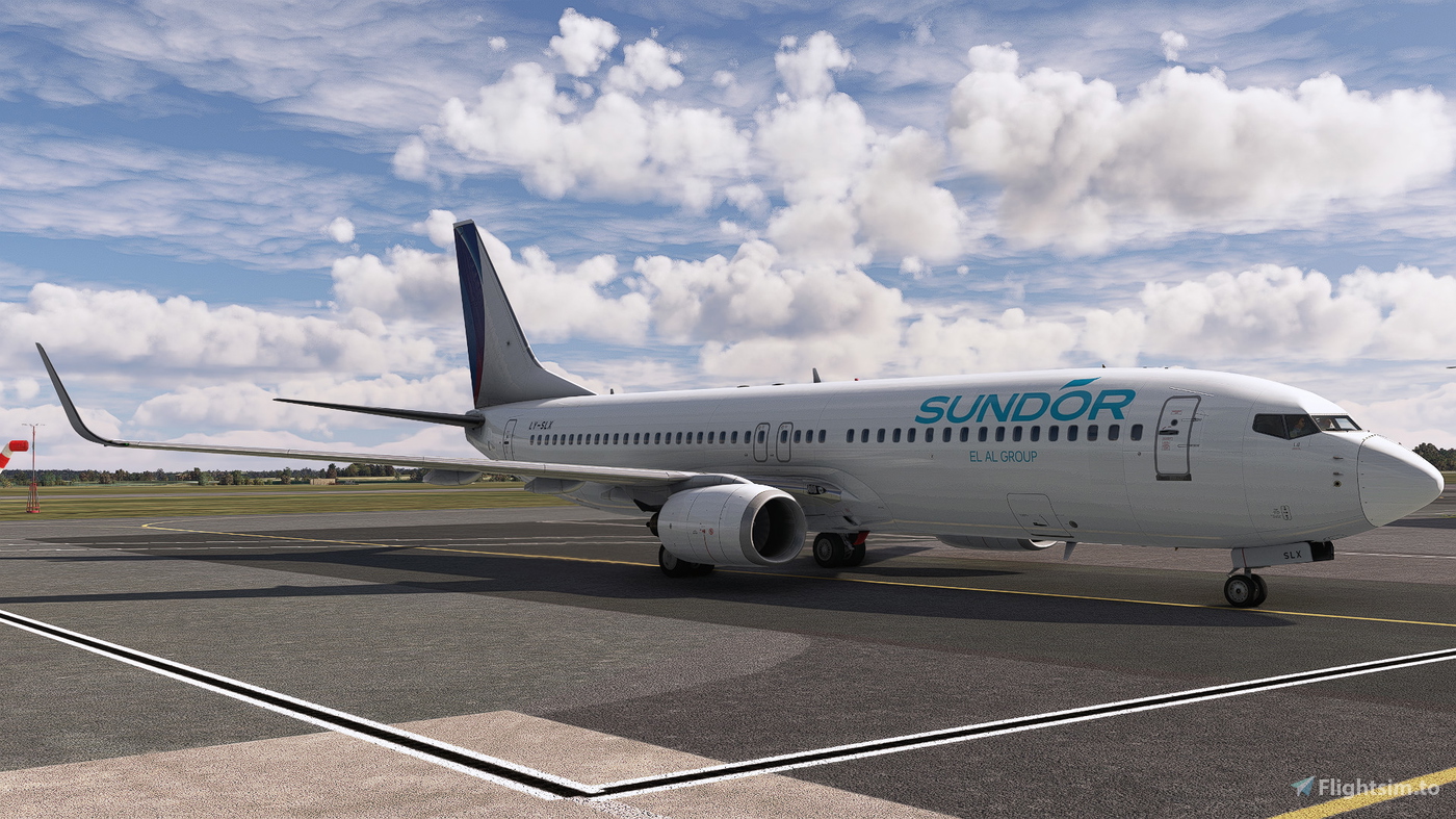 Sun D'or (LY-SLX) - PMDG B737-800 for Microsoft Flight Simulator | MSFS
