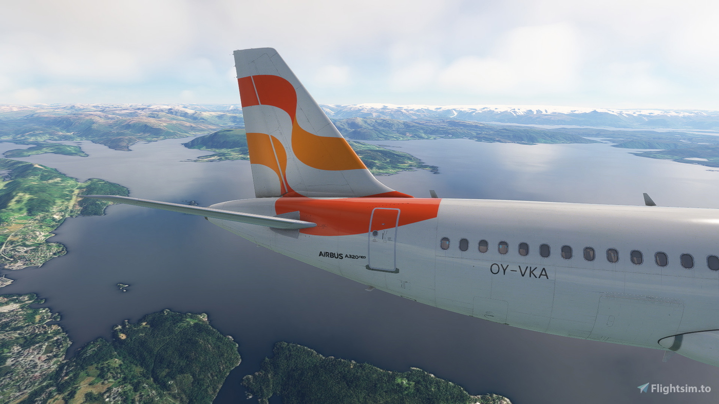 Sunclass Airlines OY-VKA | IniBuilds A320 NEO for Microsoft Flight ...