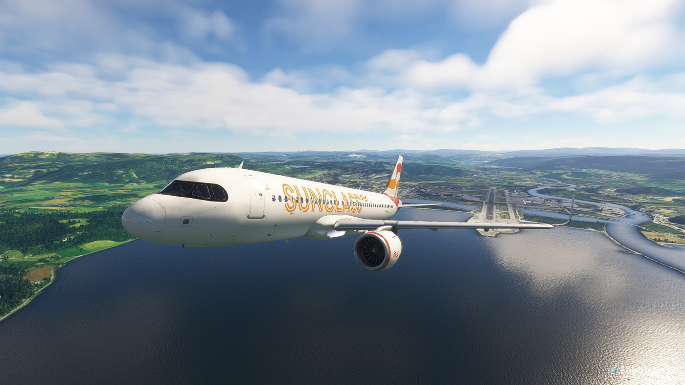 Sunclass Airlines OY-VKA | IniBuilds A320 NEO for Microsoft Flight ...