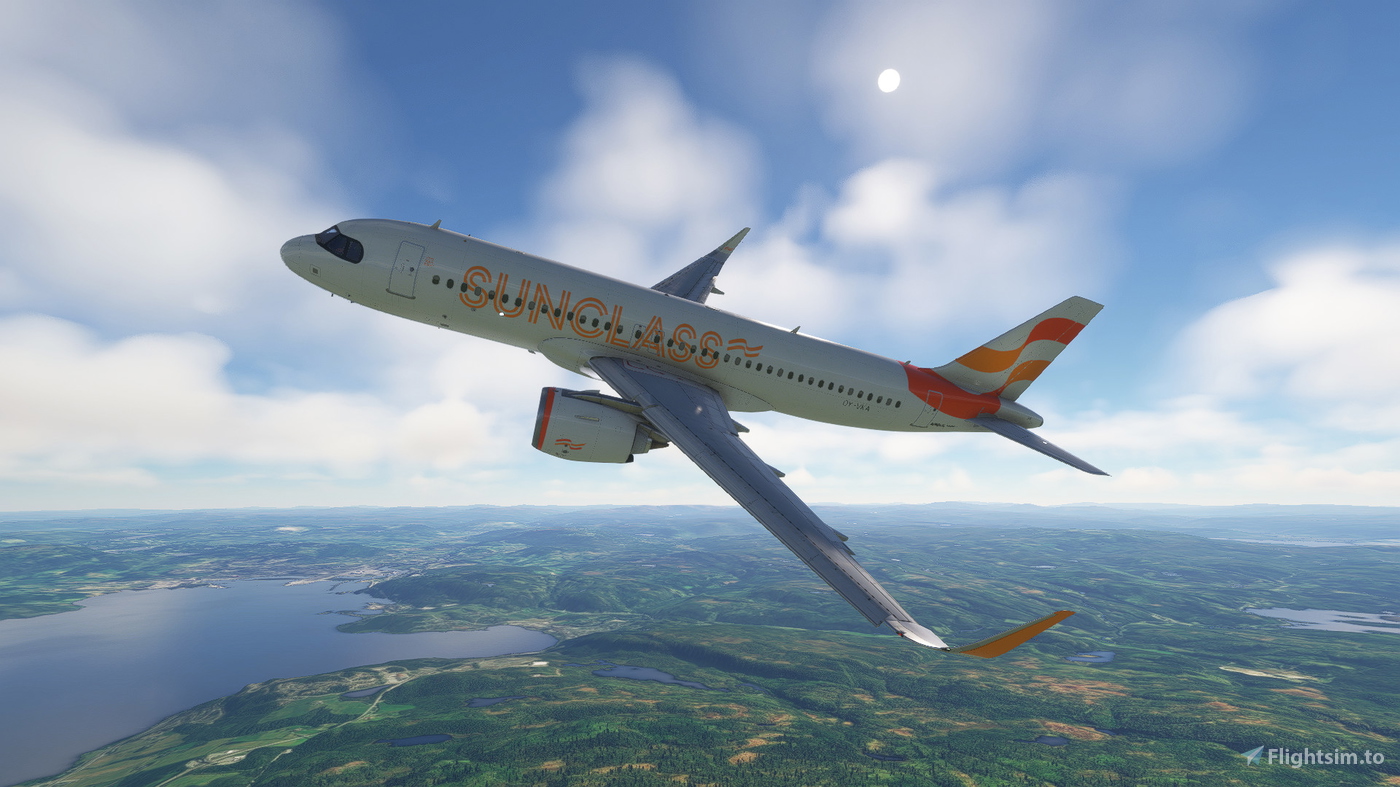Sunclass Airlines OY-VKA | IniBuilds A320 NEO for Microsoft Flight ...