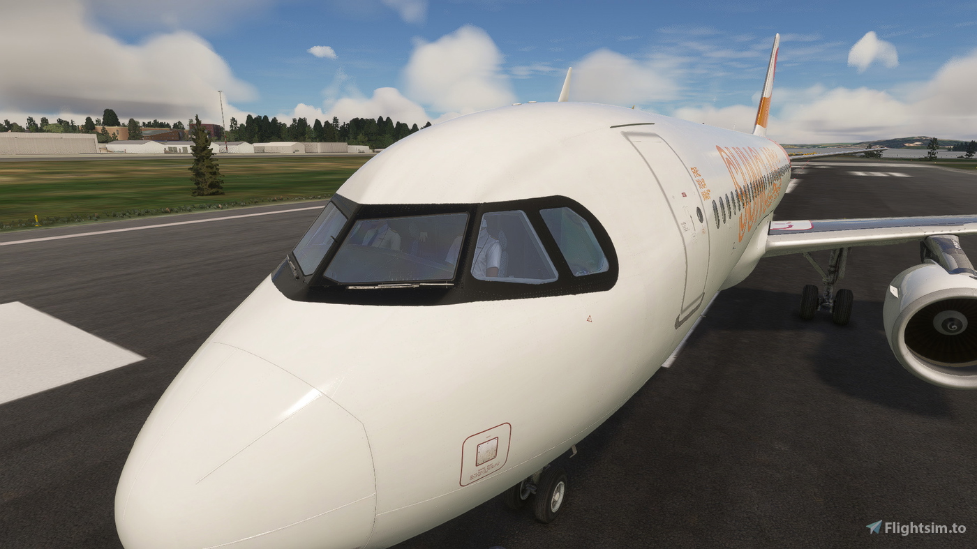 Sunclass Airlines OY-VKD | Fenix A320 for Microsoft Flight Simulator | MSFS