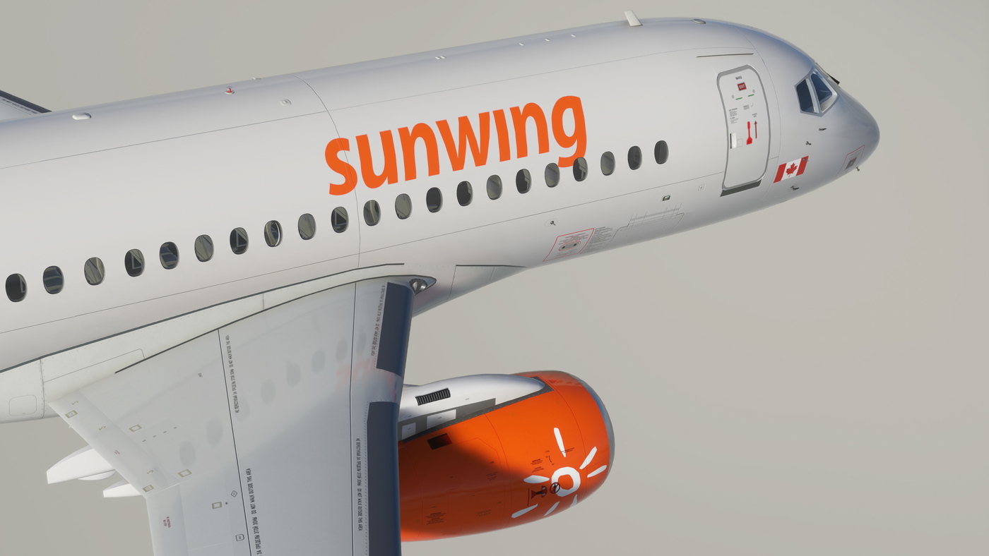 Sunwing| Fictional | Headwind SU95 0.4.0 for Microsoft Flight Simulator ...