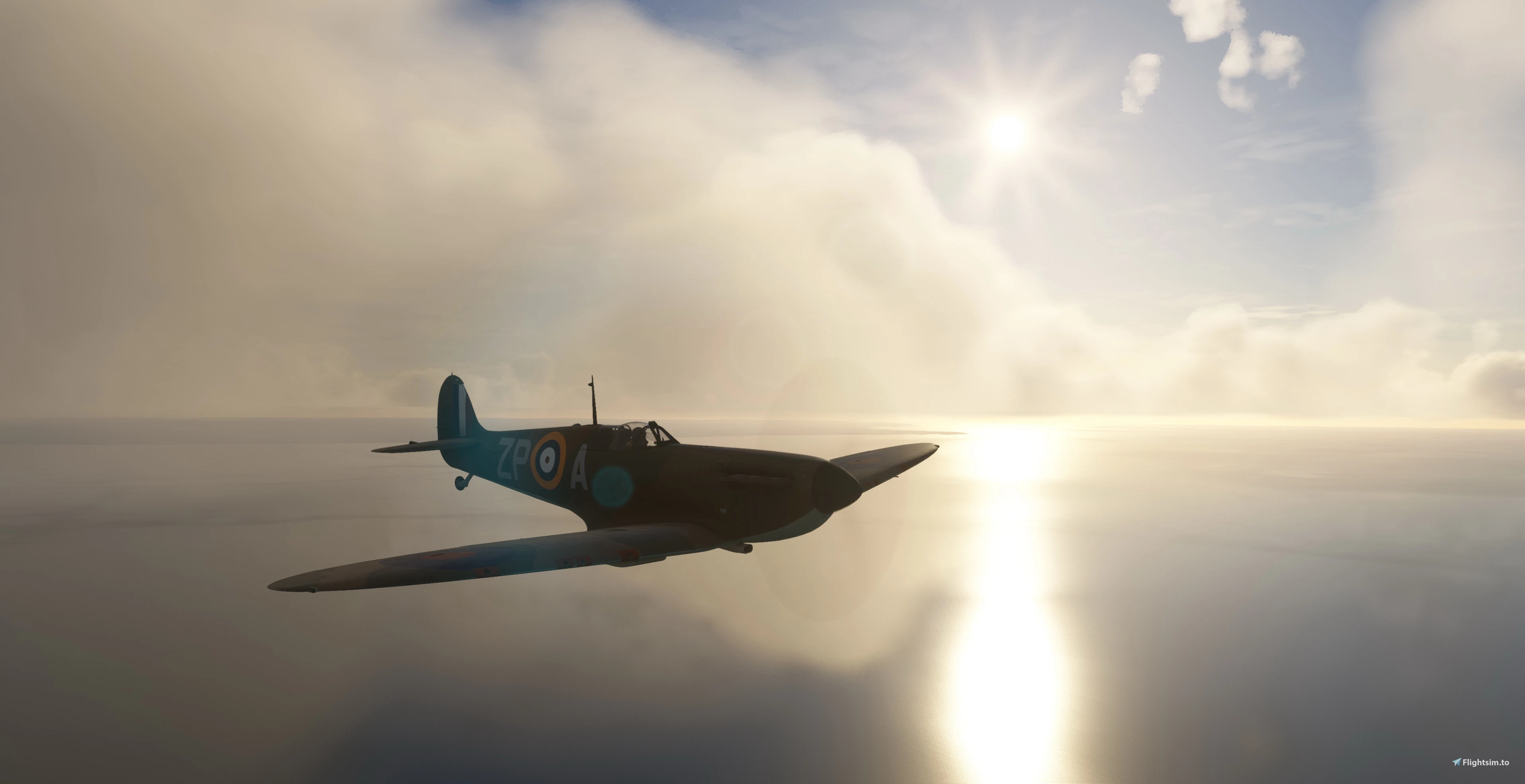 Supermarine Spitfire Mk.1A P7370 ZP-A "Sailor"Malan - MSFS Add-on ...