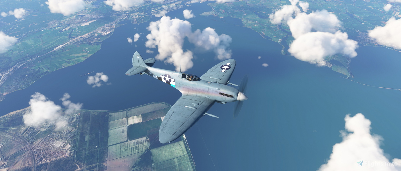Supermarine Spitfire Mk.IX USAAF PA944 for Microsoft Flight Simulator ...