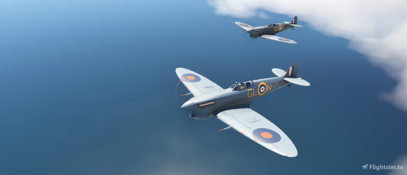 Supermarine Spitfire Mk.V Tropical 185 Squadron GL-E & GL-N for ...