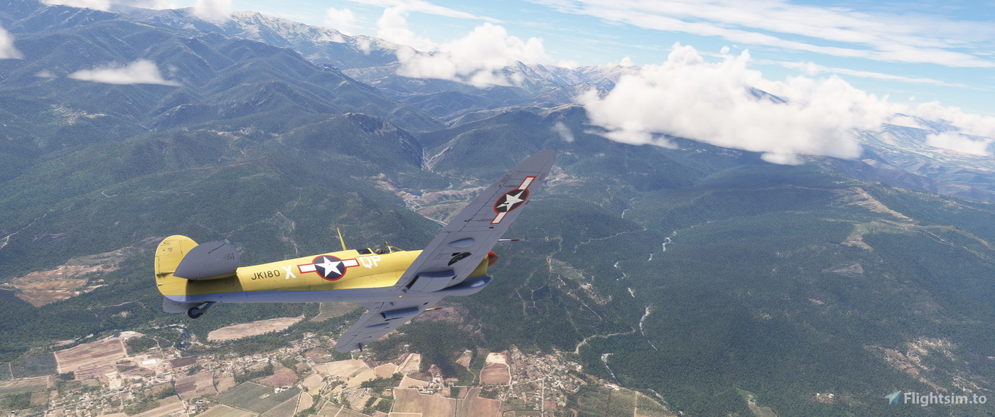 Supermarine Spitfire Mk.V Tropical USAAF 52nd FG, 2nd FS QP-X for ...