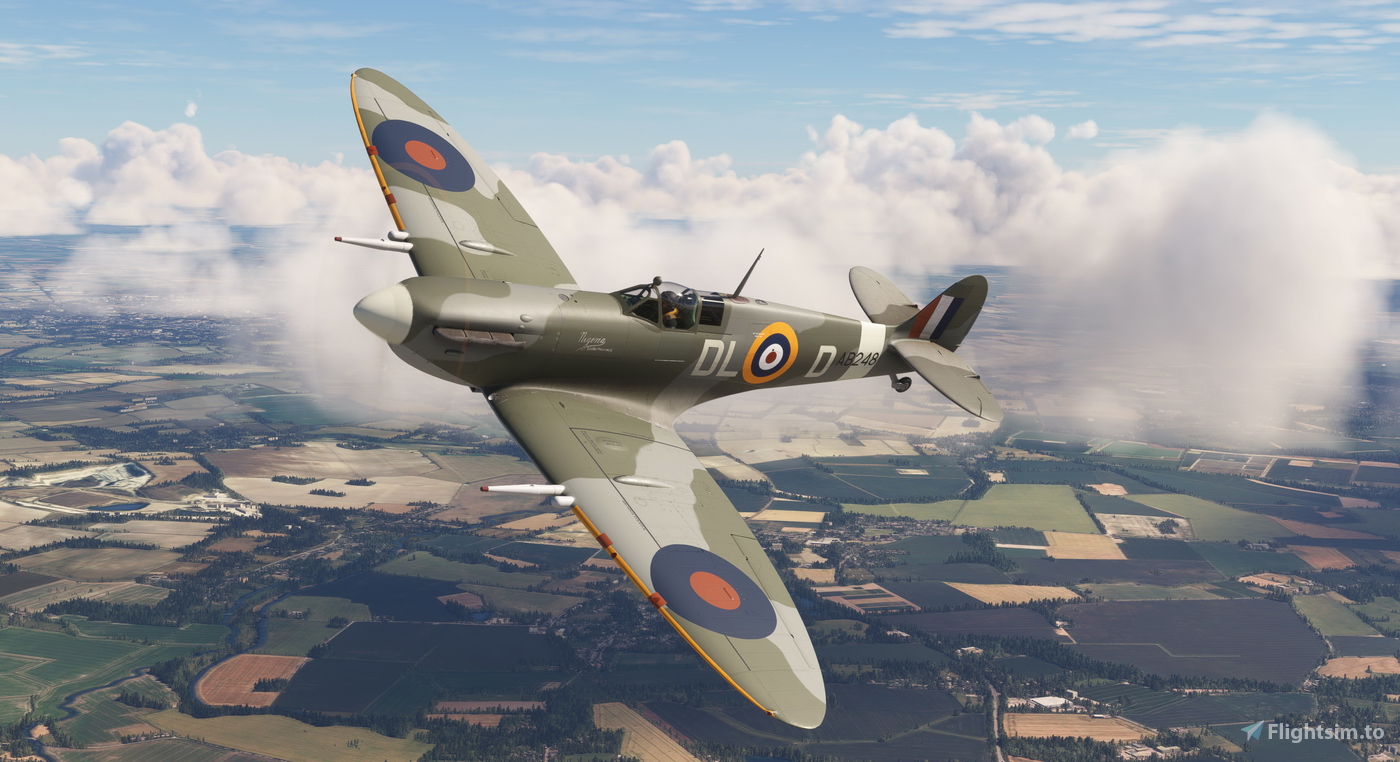 Supermarine Spitfire Mk.V 91 sqn AB248 DL-D "Iyubu Province" for ...