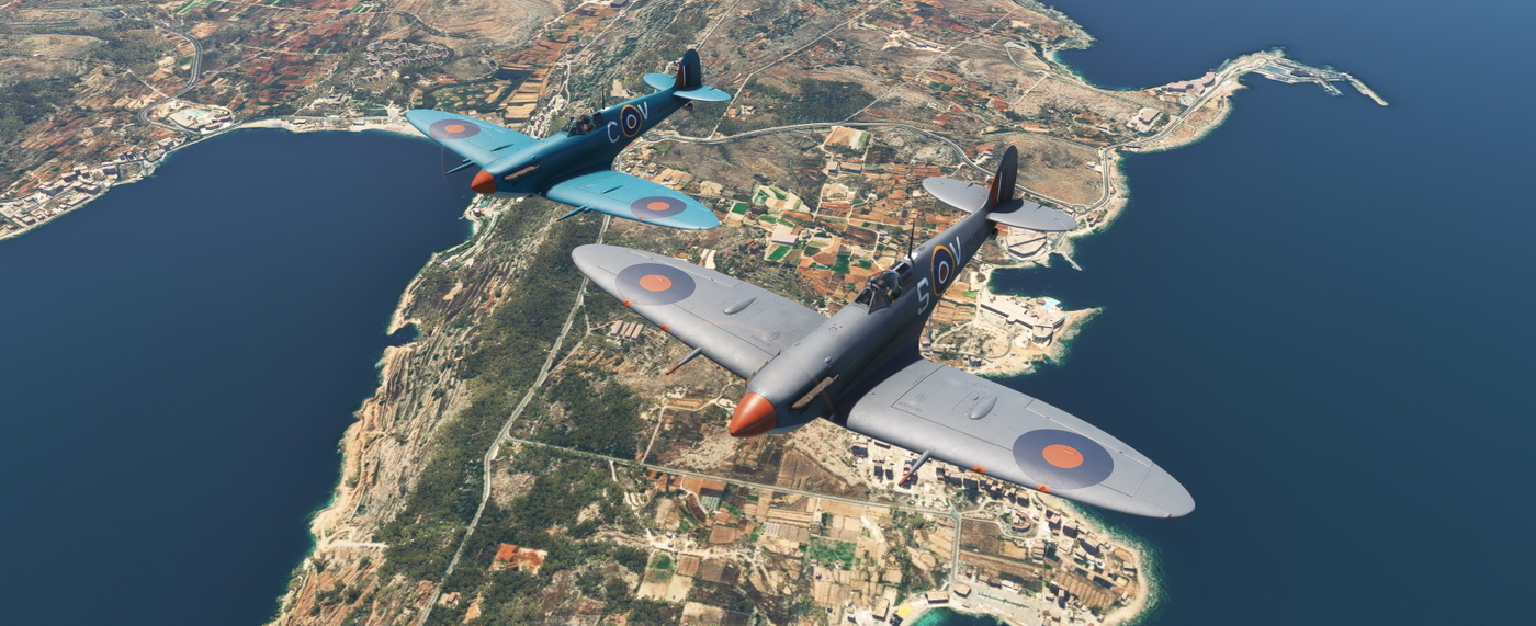 Supermarine Spitfire Mk.V 1435 sqn EP436 V-S, Malta 1942 for Microsoft ...