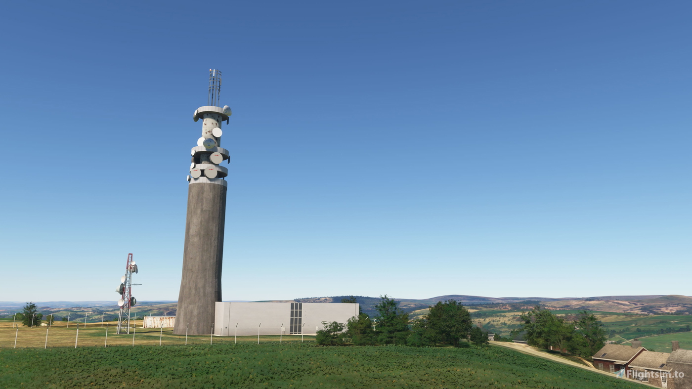 Sutton Common BT Tower, Cheshire, United Kingdom. for Microsoft Flight ...