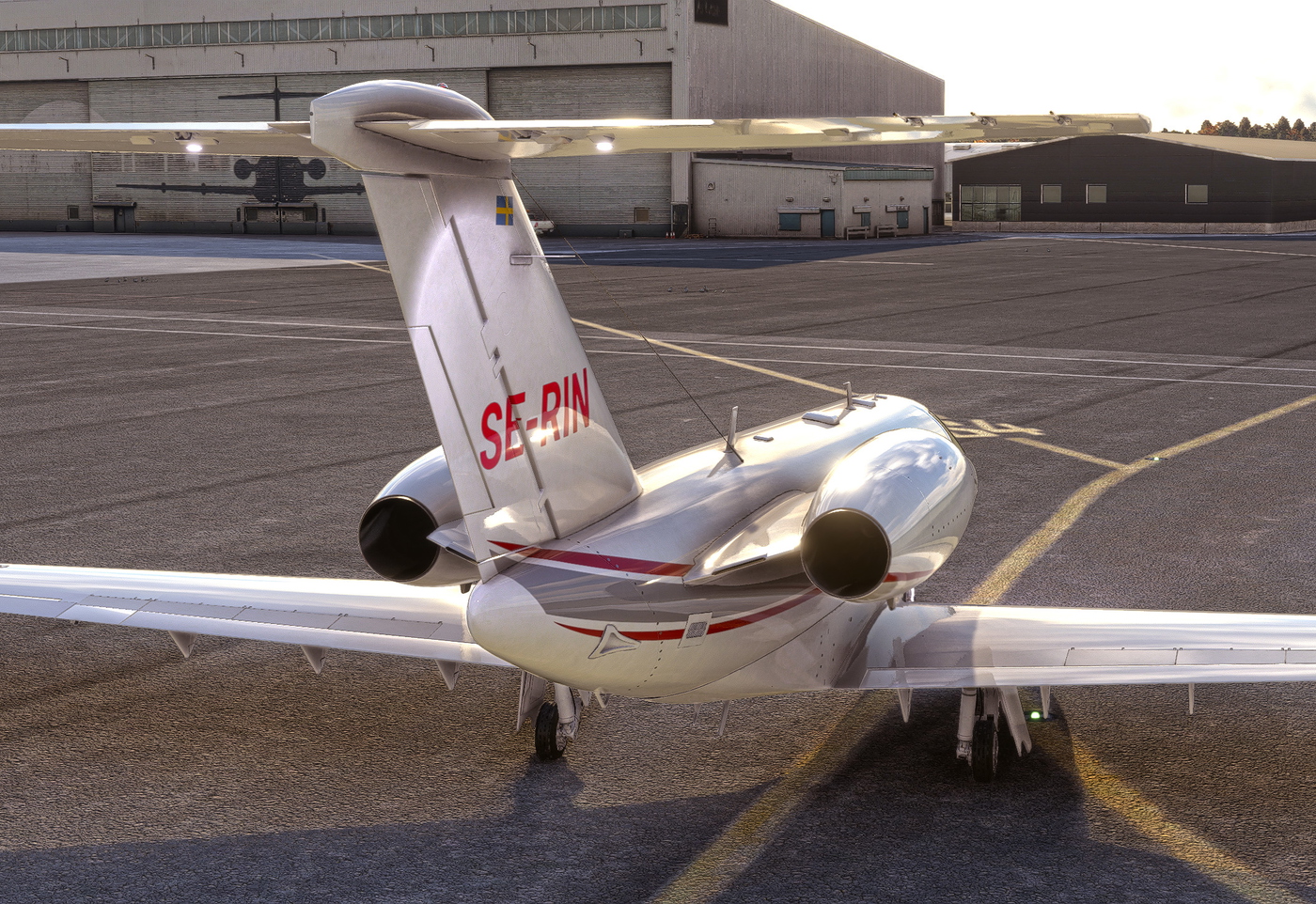 Svenskt Industriflyg | SE-RIN | 4K for Microsoft Flight Simulator | MSFS