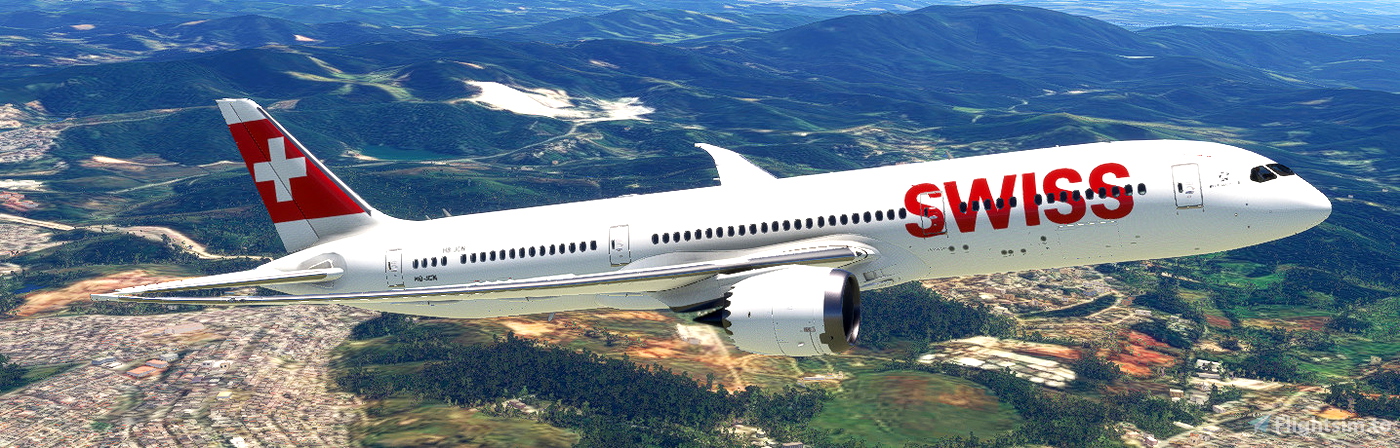 SWISS 787-9 4SIMMERS for Microsoft Flight Simulator | MSFS