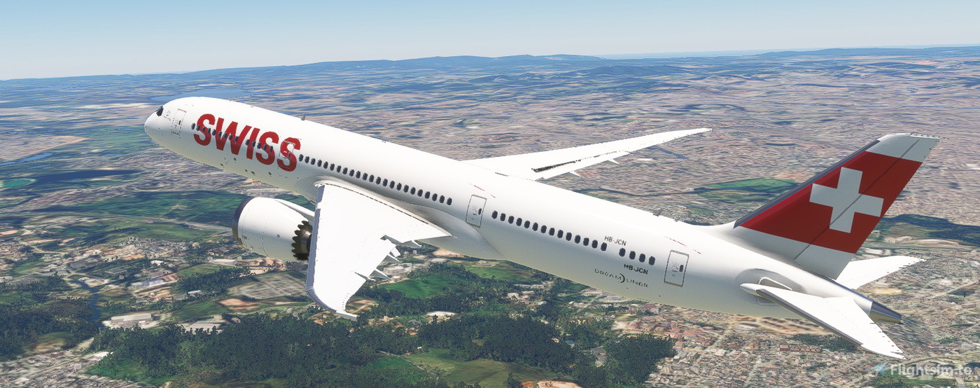 SWISS 787-9 4SIMMERS für Microsoft Flight Simulator | MSFS