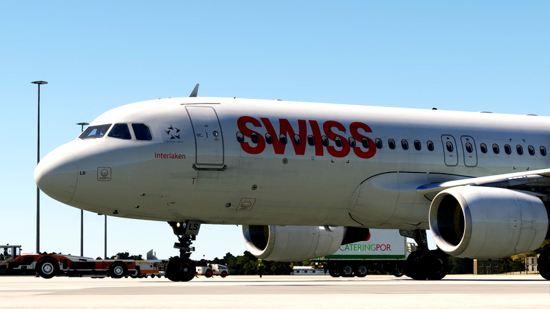 SWISS A320 HB-JLS [raimbotrax][Fenix V2B2][8K] for Microsoft Flight Simulator | MSFS