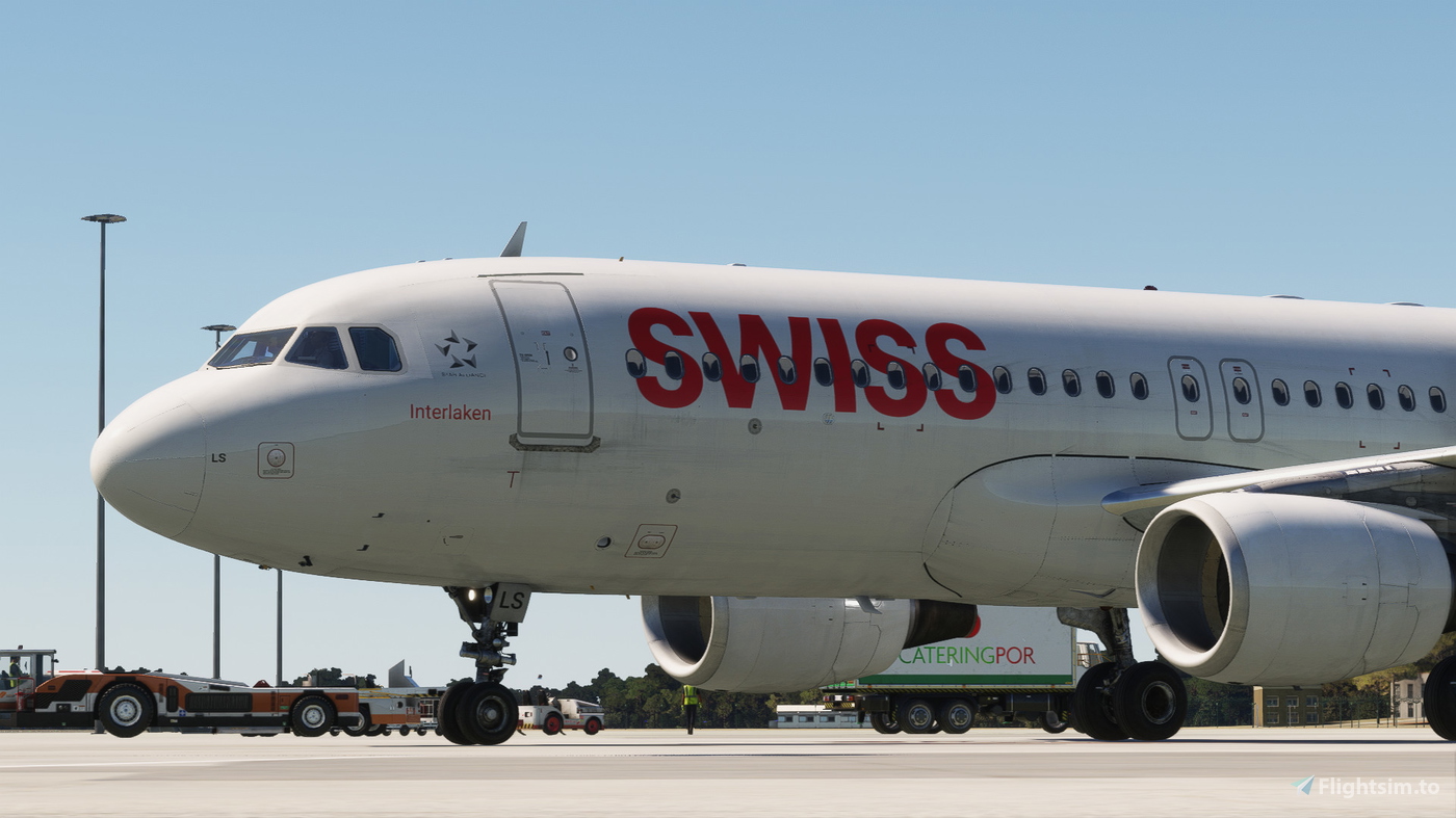 SWISS A320 HB-JLS [raimbotrax][Fenix V2B2][8K] for Microsoft Flight Simulator | MSFS